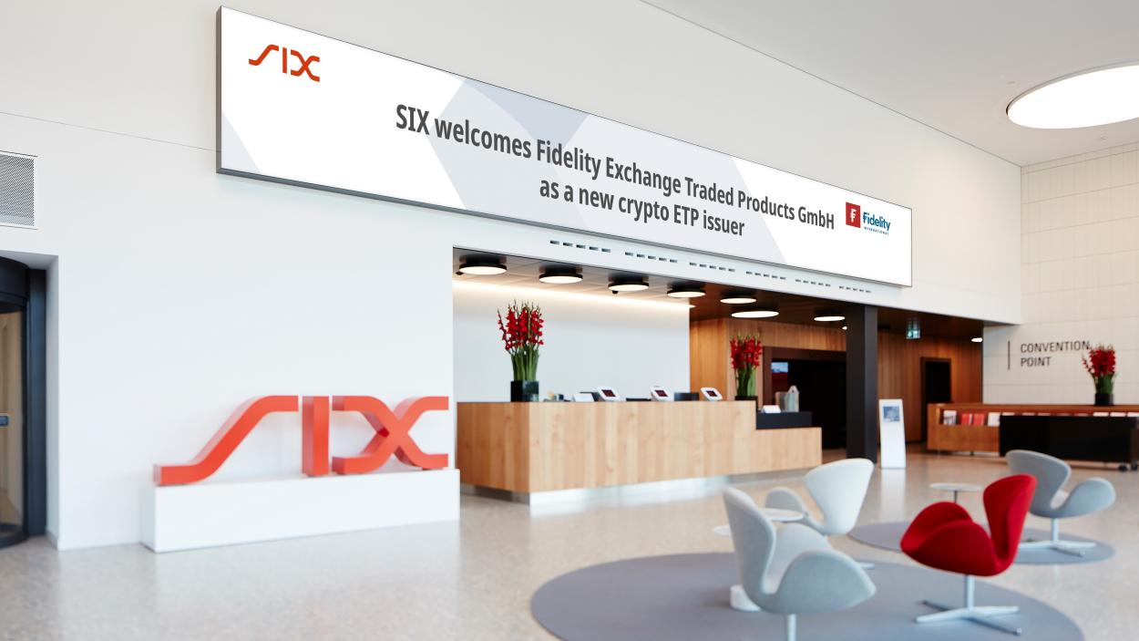 First Bitcoin ETPs by Fidelity listed at SIX Swiss Exchange