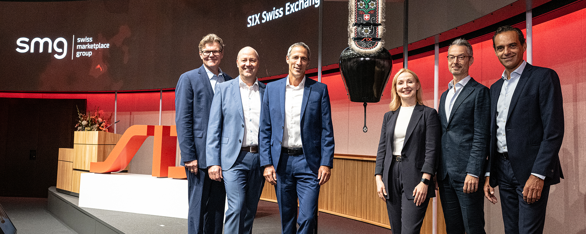 SMG führt den bislang grössten Börsengang Europas in diesem Jahr bei SIX Swiss Exchange durch